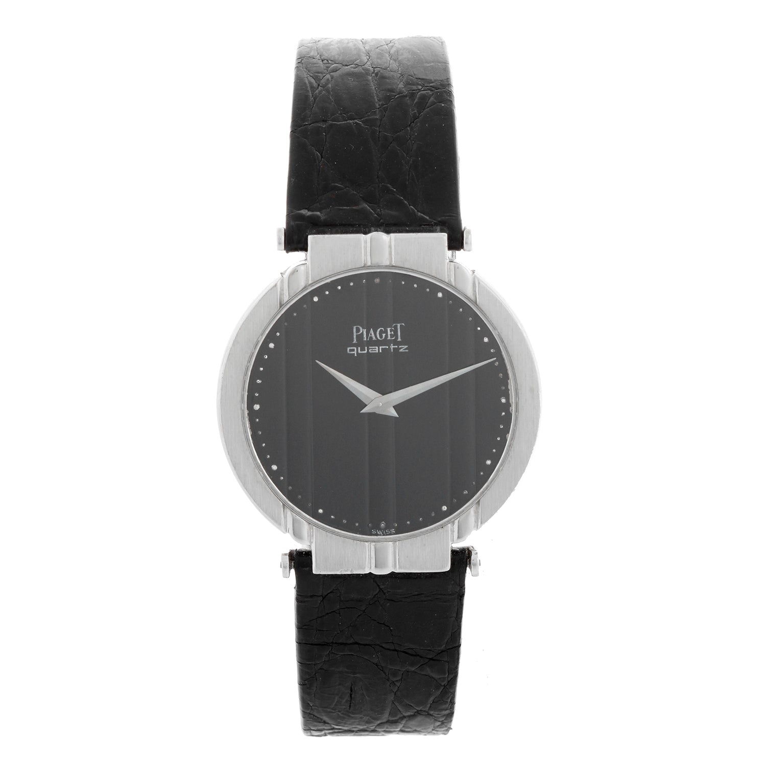 Piaget White Gold Men's Polo Dress Watch Ref. 7673