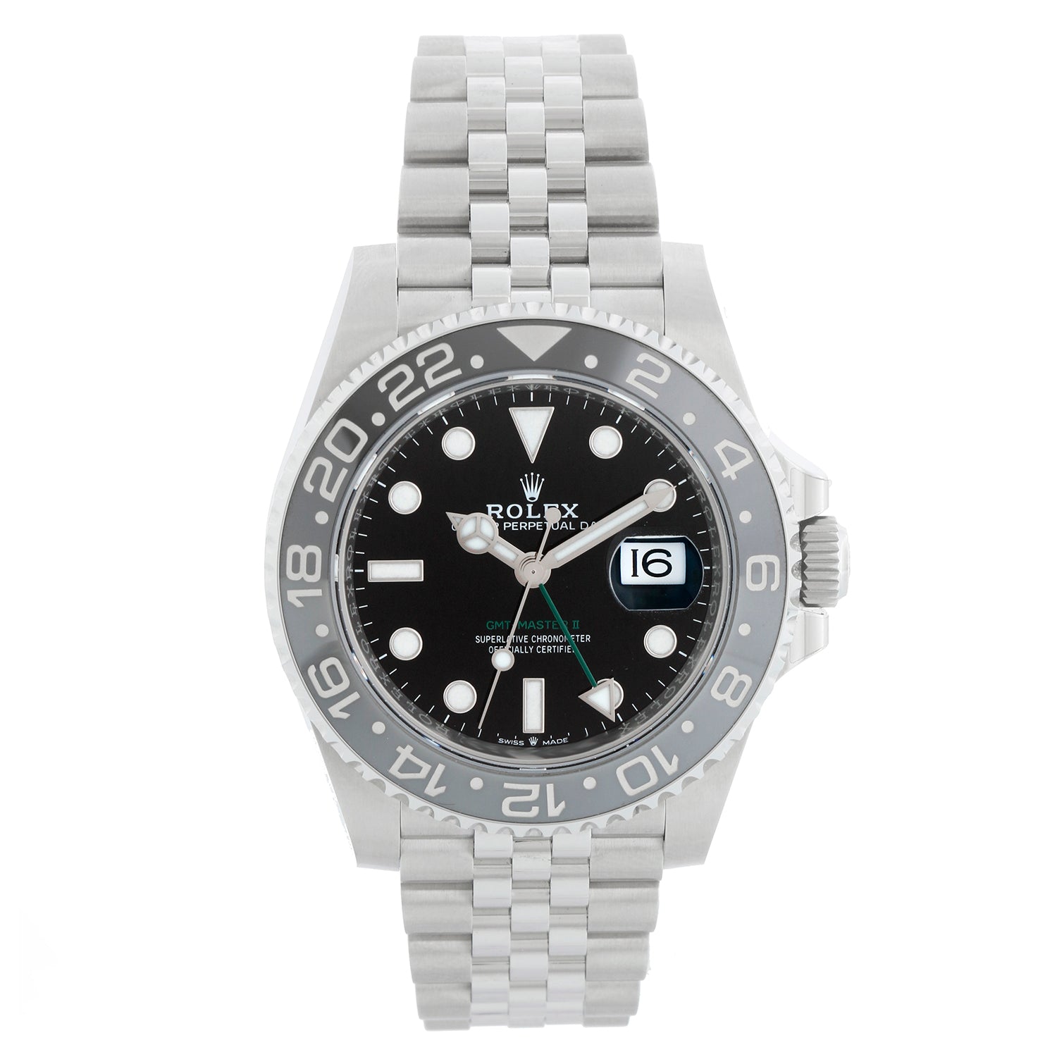 Rolex GMT - Master II 126710 GRNR Stainless Steel Men's Watch " Bruce
