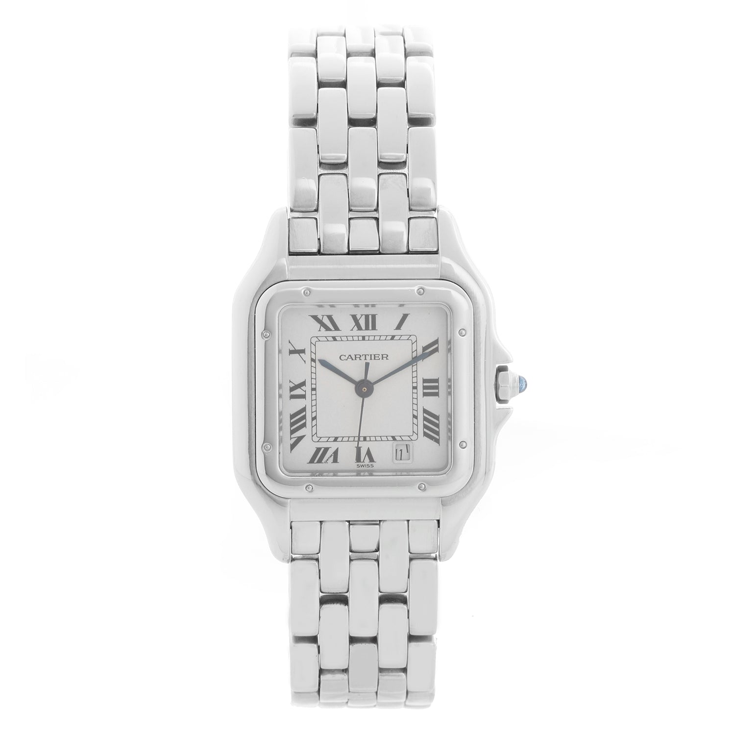 Cartier Panther Stainless Steel Quartz Men's 27mm Watch
