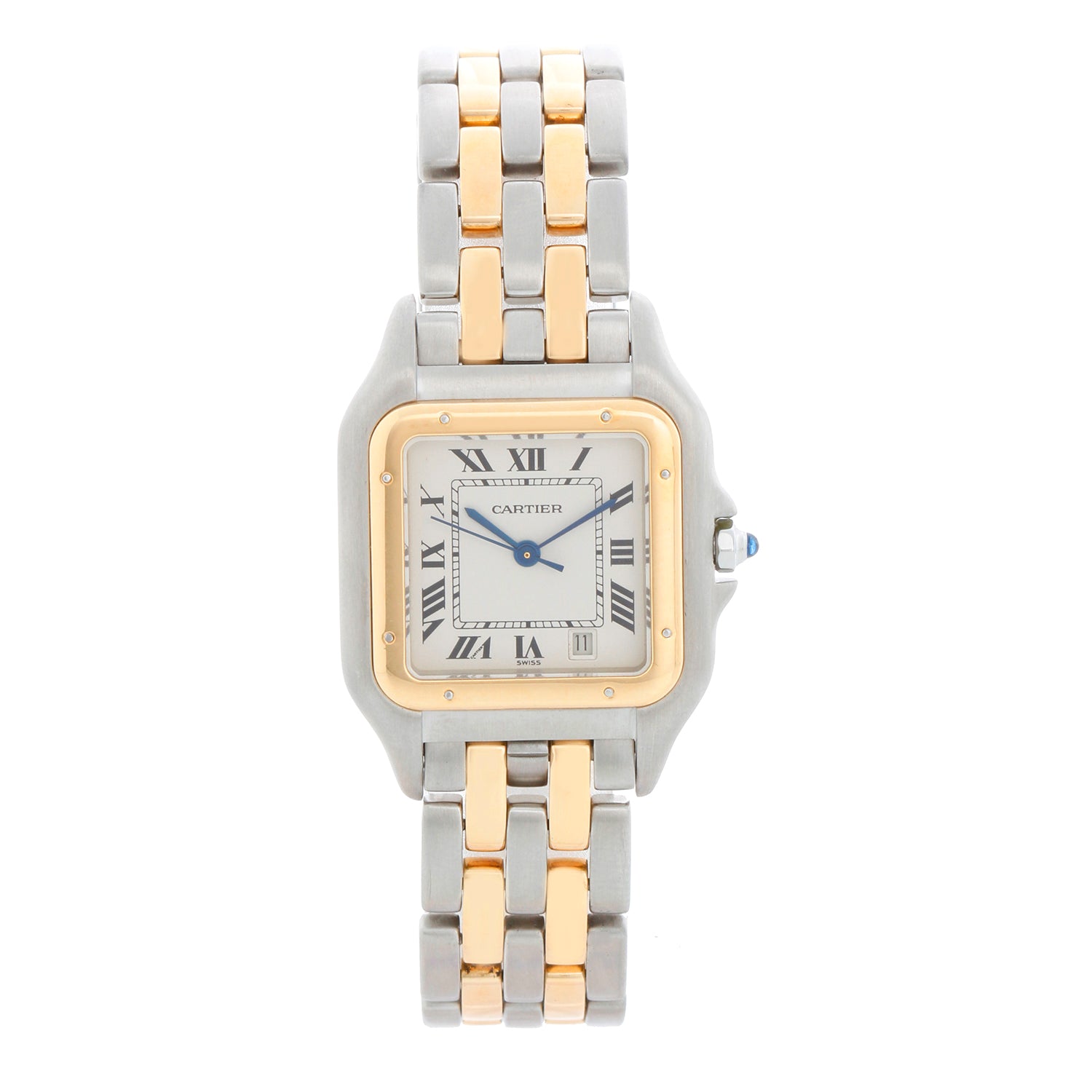 Cartier Panther Large Quartz 2-Tone Date Watch W25028B6