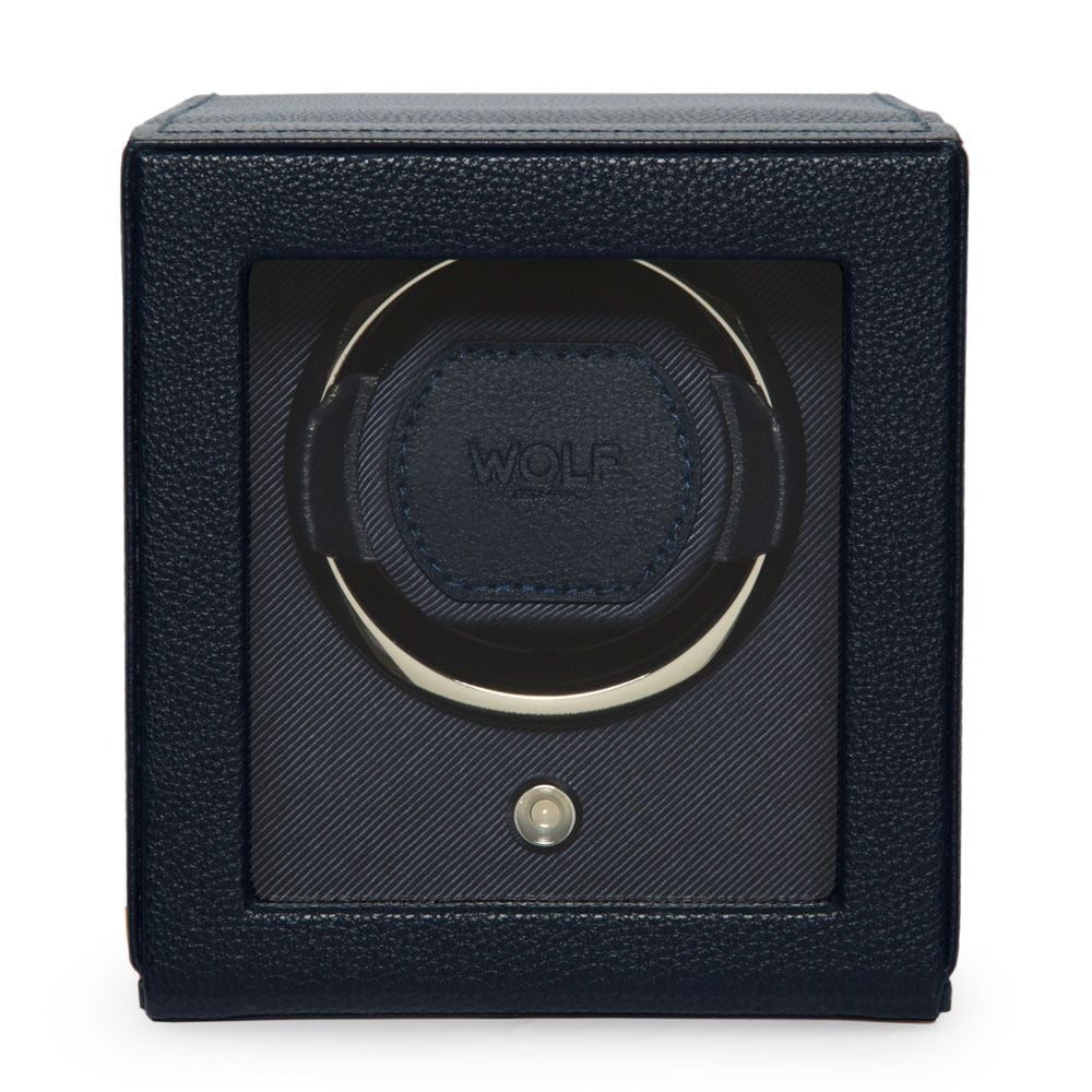 WOLF Cub Single Watch Winder with Cover